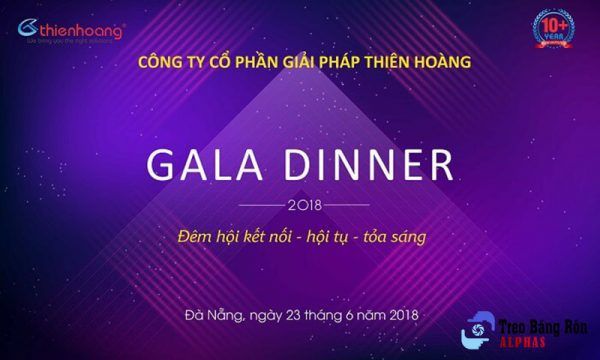 Top 35+ những mẫu Backdrop gala dinner ấn tượng nhất