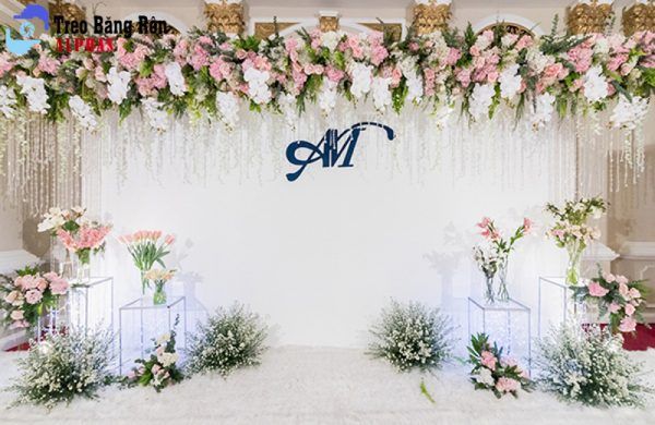 20+ mẫu backdrop đám cưới đẹp nhất, đơn giản và sang trọng