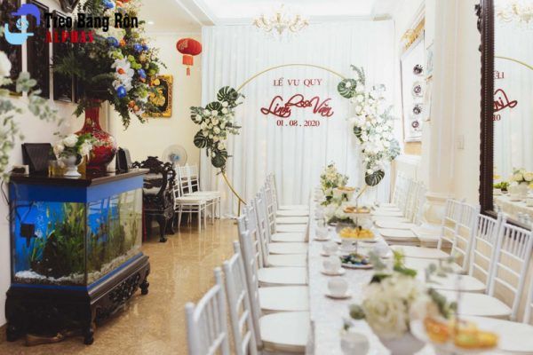 20+ mẫu backdrop đám cưới đẹp nhất, đơn giản và sang trọng