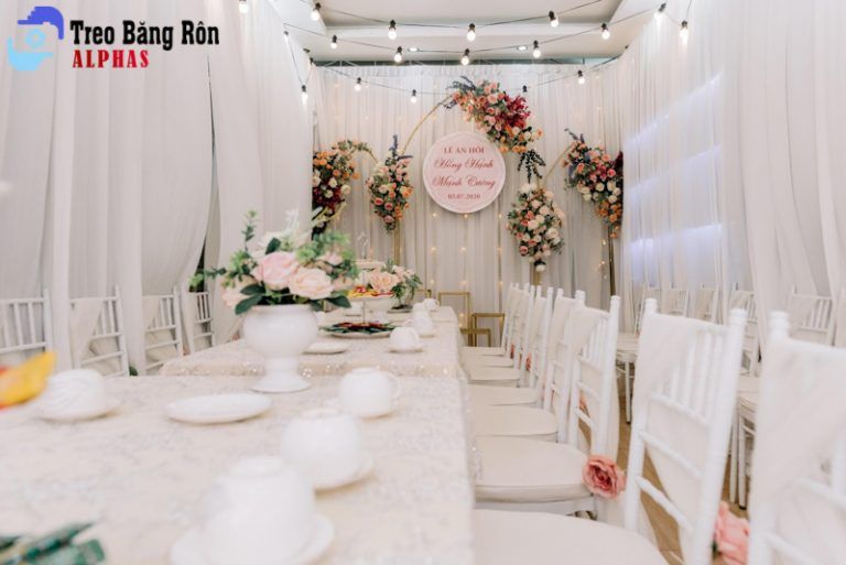 20+ mẫu backdrop đám cưới đẹp nhất, đơn giản và sang trọng