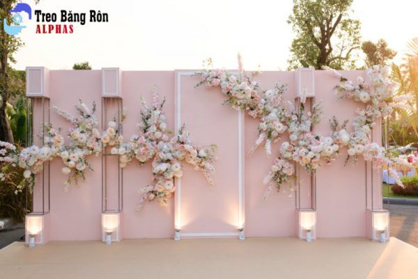20+ mẫu backdrop đám cưới đẹp nhất, đơn giản và sang trọng