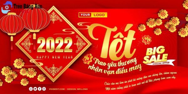Tổng Hợp Mẫu Banner Tết Đẹp Mắt May Mắn