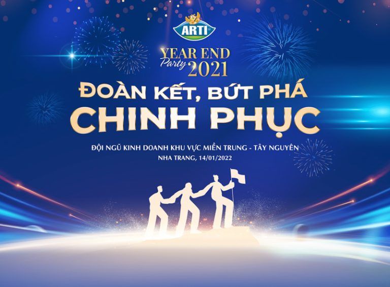 Top 90+ Mẫu Backdrop Year End Party 2025 ấn tượng