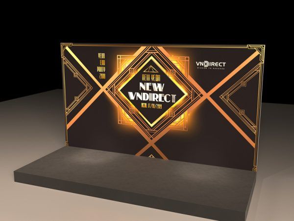 Tổng hợp 20+ mẫu backdrop tất niên mới nhất - Ánh Sao Event