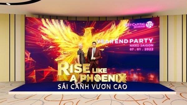 Top 90+ Mẫu Backdrop Year End Party 2025 ấn tượng