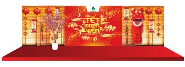 Top 90+ Mẫu Backdrop Year End Party 2025 ấn tượng