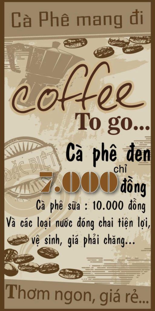15+ Mẫu Standee Coffee Đẹp, Ấn Tượng Năm Nay