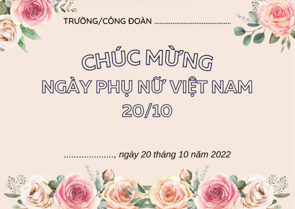 99+ Mẫu Backdrop, Background 20/10 Đẹp Ý Nghĩa Nhất